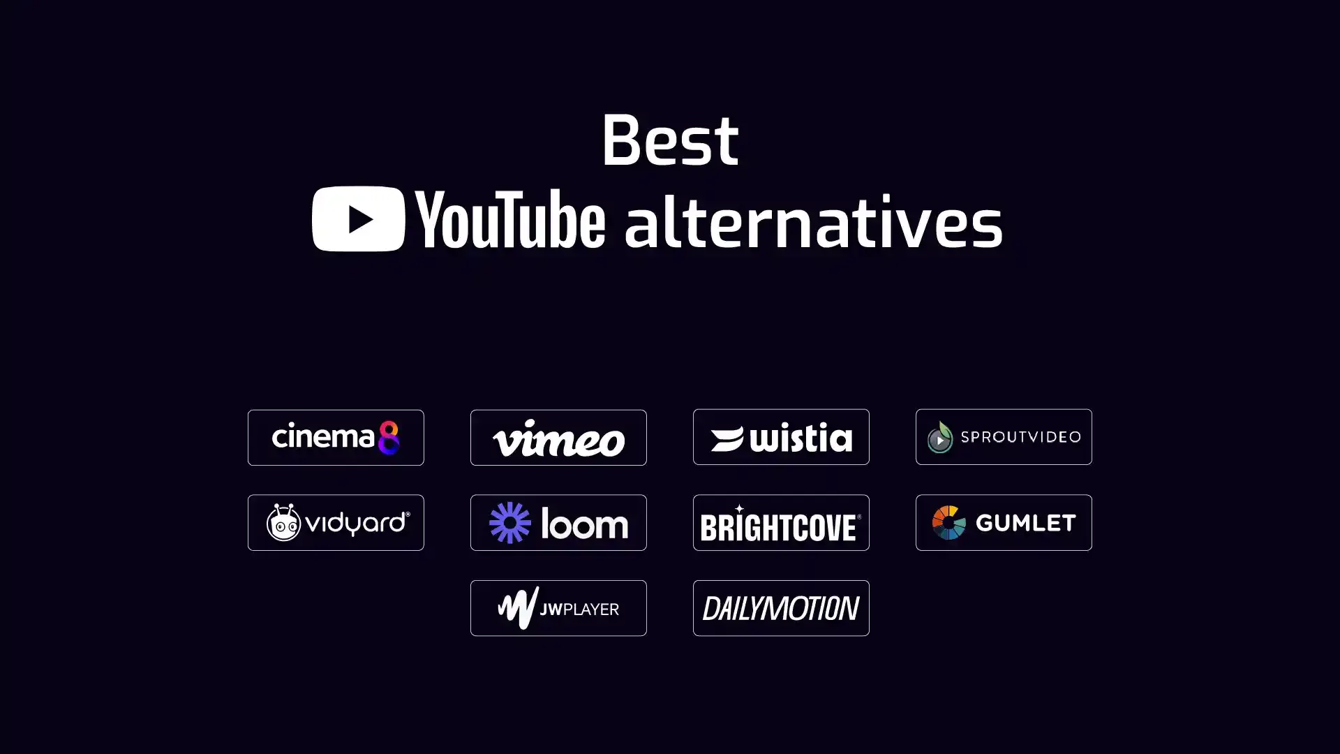 Top 10 YouTube alternatives for video hosting in 2026 | Cinema8